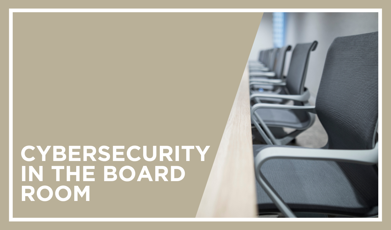 Cybersecurity in the Board Room - M3 Insurance