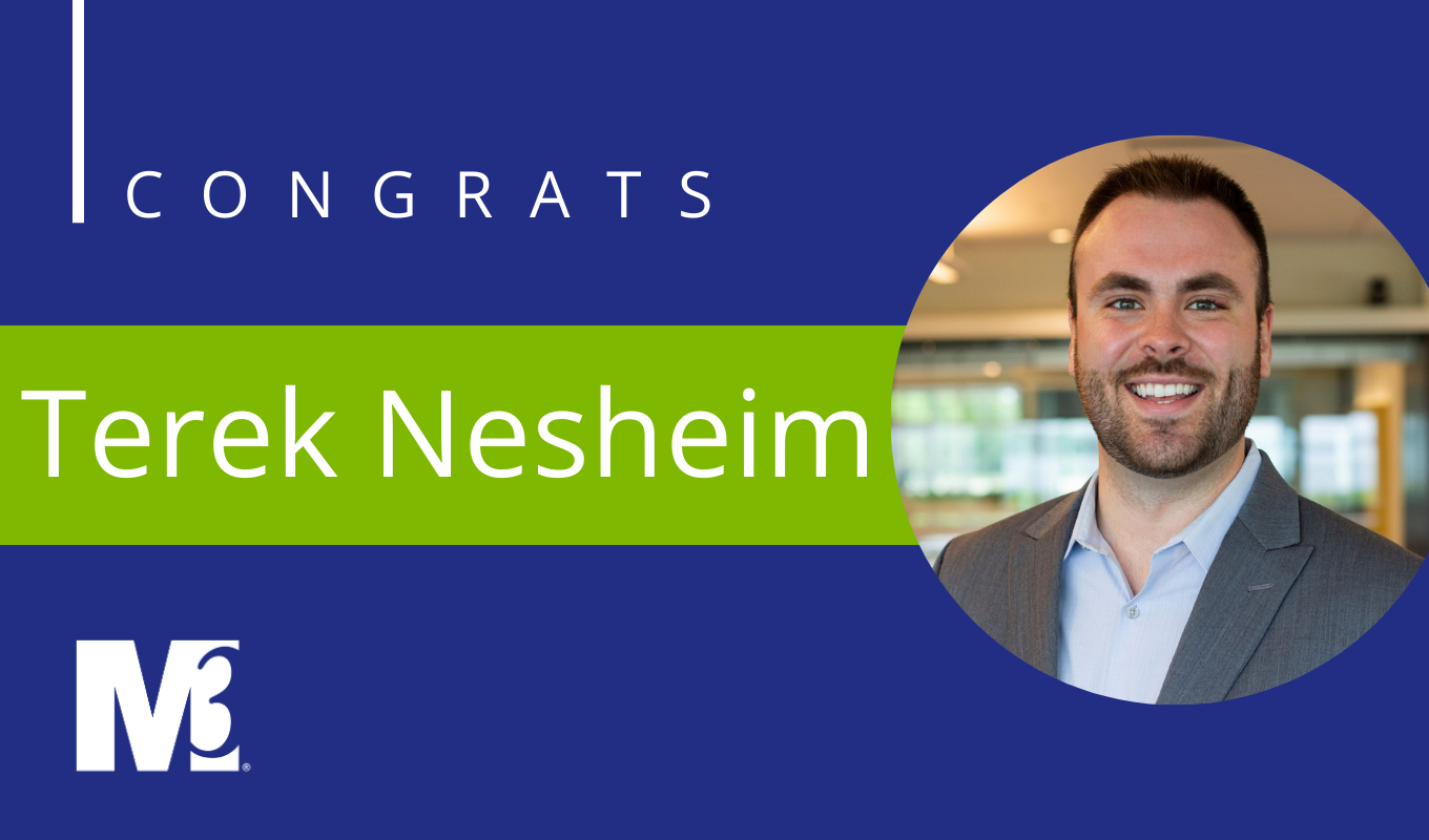 Terek Nesheim Promoted to Client Executive at M3 - M3 Insurance