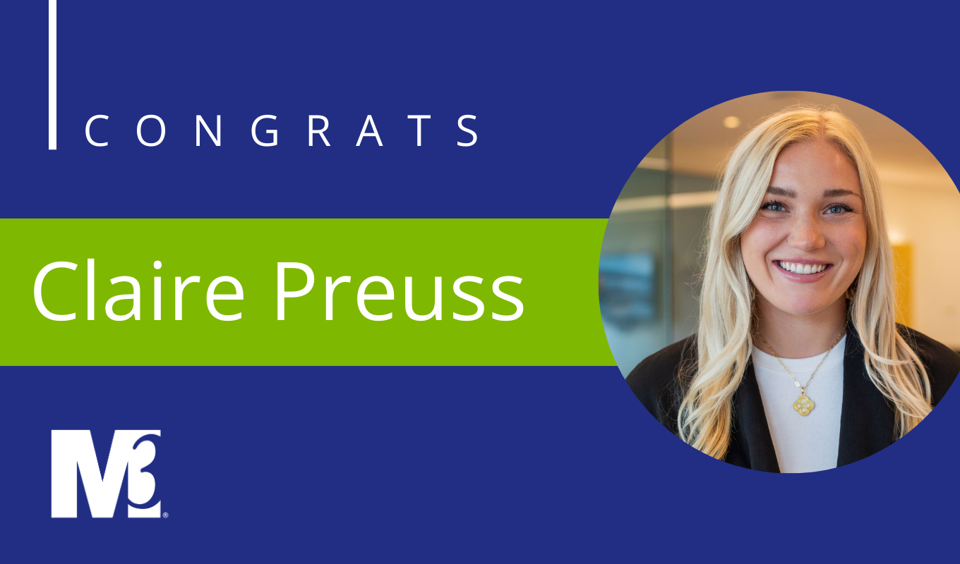 Claire Preuss Promoted to Client Executive at M3 - M3 Insurance
