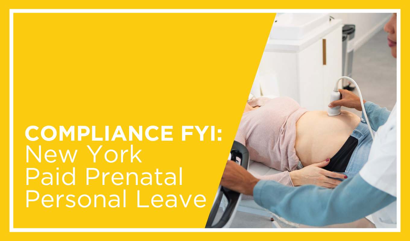 Compliance FYI: New York Paid Prenatal Personal Leave - M3 Insurance